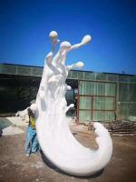 China Forging 316L Stainless Steel Garden Statues For Plaza Decoration for sale