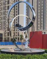 China Corrosion Resistant 3.5M Height Modern Abstract Sculpture as Ornaments for sale
