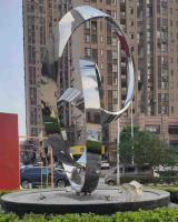 China Corrosion Resistant 3.5M Height Modern Abstract Sculpture as Ornaments for sale
