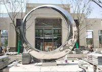China 4.0 Meter High 316L Grade Stainless Steel Sculpture for sale