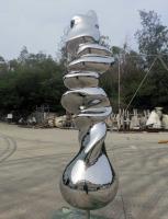 China ODM Stainless Steel Garden Ornaments Statues 2.5 Meter Length for sale