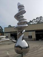 China ODM Stainless Steel Garden Ornaments Statues 2.5 Meter Length for sale