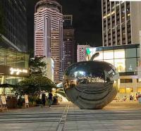 China Large Contemporary Outdoor Metal Sculpture For Plaza Decoration for sale