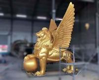 China 3.5M Height Large Outdoor Animal Sculptures For Plaza Decoration for sale
