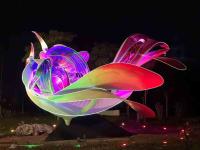China OEM Art Painted Flying Doves Abstract Outdoor Sculpture for sale