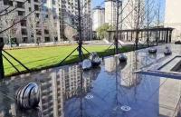 China Outdoor SS316L Contemporary Metal Garden Sculpture for sale