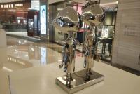 China Contemporary Famous Indoor Metal Abstract Sculptures For Lobby Decoration for sale
