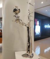 China Metal Art Indoor Ornaments Sculptures Forging Mirror Polished for sale