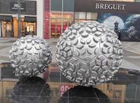 China Custom Modern Metal Artwork Sculptures for Public Decoration for sale
