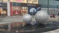 China Custom Modern Metal Artwork Sculptures for Public Decoration for sale