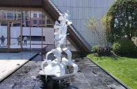 China High Grade Stainless Steel Outdoor Sculpture Abstract Metal Sculpture for sale