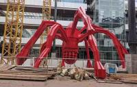 China Stainless Steel Art Large Outdoor Sculpture For Shopping Mall Decoration for sale