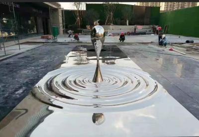 China Metal Landscape Sculpture，Outdoor Statues And Sculptures For Plaza Decoration for sale