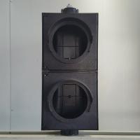 China Flip Door Integrated Housing 2-Aspect Body 100MM Body Road Traffic Light Part for sale