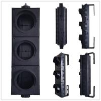 China Flip Door Integrated Housing 3-Aspect Body 100MM Body Road Traffic Light Part for sale
