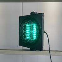 China Flip Door Detachable Aspect 200MM 1-Aspect RYG Countdown Timer Road Traffic Light for sale