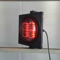 China Flip Door Detachable Aspect 200MM 1-Aspect RYG Countdown Timer Road Traffic Light for sale