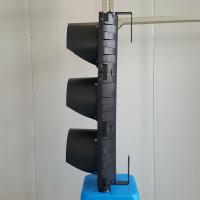 China 200MM Housing 3-Aspect Body Part Road Traffic Light Detachable for sale