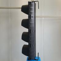 China 200MM Housing 4-Aspect Body Part Road Traffic Light With Flip Door Detachable for sale