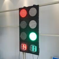 China 200MM 4-Aspect RYG Ball With Countdown Timer Road Traffic Light for sale
