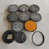 China Detachable Cover Waterproof Joint 300MM LED Module Road Road Traffic Light for sale