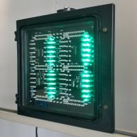 China Square Flip Door Detachable Aspect 300MM 1-Aspect 3-In-1 RYG Timer Road Traffic Light for sale