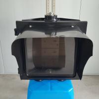 China Flip Door Detachable Appearance 300MM Square 1-Aspect Housing Body Road Traffic Light for sale