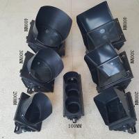 China Flip Door Detachable Appearance 300MM Square 1-Aspect Housing Body Road Traffic Light for sale