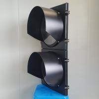 China Aluminum Metal Housing Body Traffic Light 2-Flip Door Detachable Appearance 300MM for sale