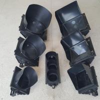 China Aluminum Metal Housing Body Traffic Light 2-Flip Door Detachable Appearance 300MM for sale
