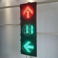 China 300MM 3-Aspect Flip Door 2 Phase Arrow Ball Countdown Timer Road Traffic Light for sale