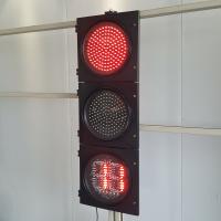 China 300MM 3-Aspect RG Ball And RG Countdown Timer Road Traffic Light for sale