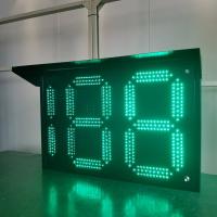 China Flip Door 188 Two-Phase 2.5-Digit 540MM RYG Countdown Timer Road Safety Traffic Light for sale