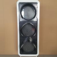 China Circle Or Square 400mm Traffic Signal Light Red Yellow Green 220VAC for sale