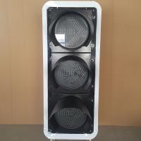 China Circle Or Square 400mm Traffic Signal Light Red Yellow Green 220VAC for sale