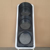 China Road Safety Traffic Light 400mm Traffic Signal Light Circle Or Square for sale