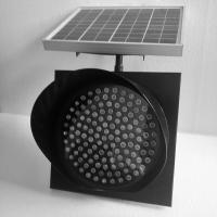 China 300mm 1 Appearance Solar Powered Panel Traffic Warning Light SG-301 for sale