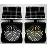 China 300mm 1 Appearance Solar Powered Panel Traffic Warning Light SG-301 for sale