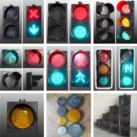 China EXW 300MM Body Traffic Light Part Housing Circle Or Square Shape for sale