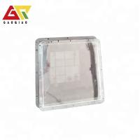 China Polycarbonate China Supplier 200mm Traffic Light Lamp Square Polycarbonate Housing UV Resistant Anti Fatigue for sale