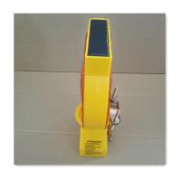 China Need light 180*280*65mm or by your Mini Solar Panel Traffic Warning for sale