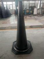 China Road Traffic Safety 900mm Traffic Rubber Road Cone GQLZ-900 With Black Base for sale