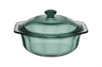 China IKOO Teal Color High Borosilicate Glass Salad Bowl and Casserole Dishwasher Safe for Food Storage and Serving for sale