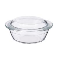 China Borosilicate Glass Casserole Dish -40°C to 560°C Heat Resistant for sale