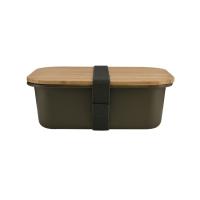 China IKOO Stainless Steel Food Container with Bamboo Lid - Microwave Safe for sale