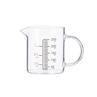 China IKOO Borosilicate Glass Measuring Cup 250ml 500ml 1000ml Food Grade for sale