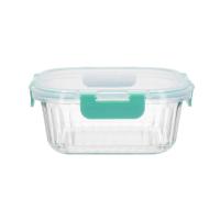 China IKOO Borosilicate Glass Food Container with Airtight Cool Lock Lid for sale