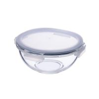 China IKOO Borosilicate Glass Mixing Bowl with PP Lid 180ml to 3500ml for sale