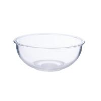 China IKOO Borosilicate Glass Mixing Bowl with PP Lid 180ml to 3500ml for sale