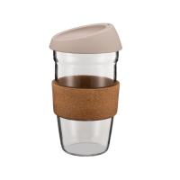 China High borosilicate glass coffee cup and table mug with 250ml, 350ml, and 450ml capacities, BPA-free and leak-proof for sale
